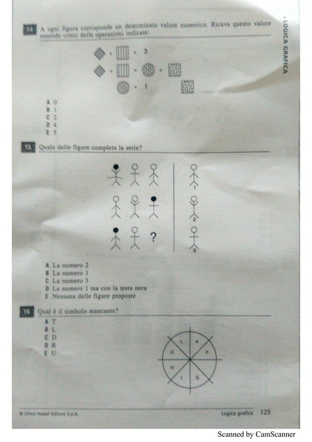 Test di logica grafica (allenamento) | PDF