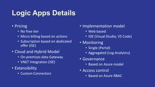 Logic app x microsoft flow | PPTX