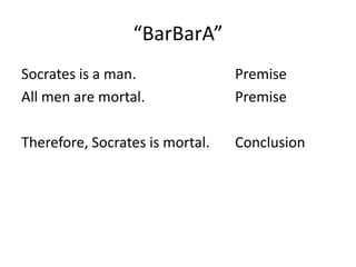 Logic arguments and_fallacies | PPTX