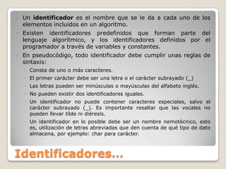 Logica tipos de datos operadores | PPTX