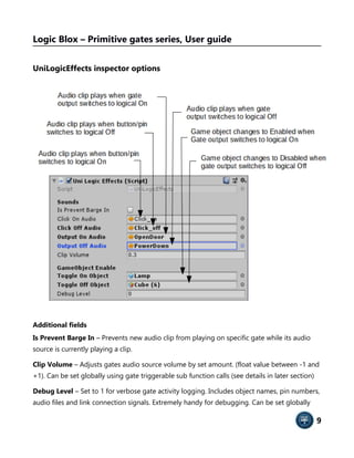 Logic Blox primitive user manual | PDF