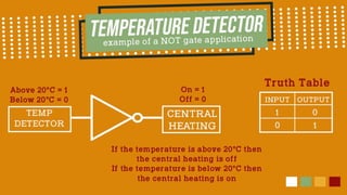 Logic Circuit and Application | PPTX | Programming Languages | Computing