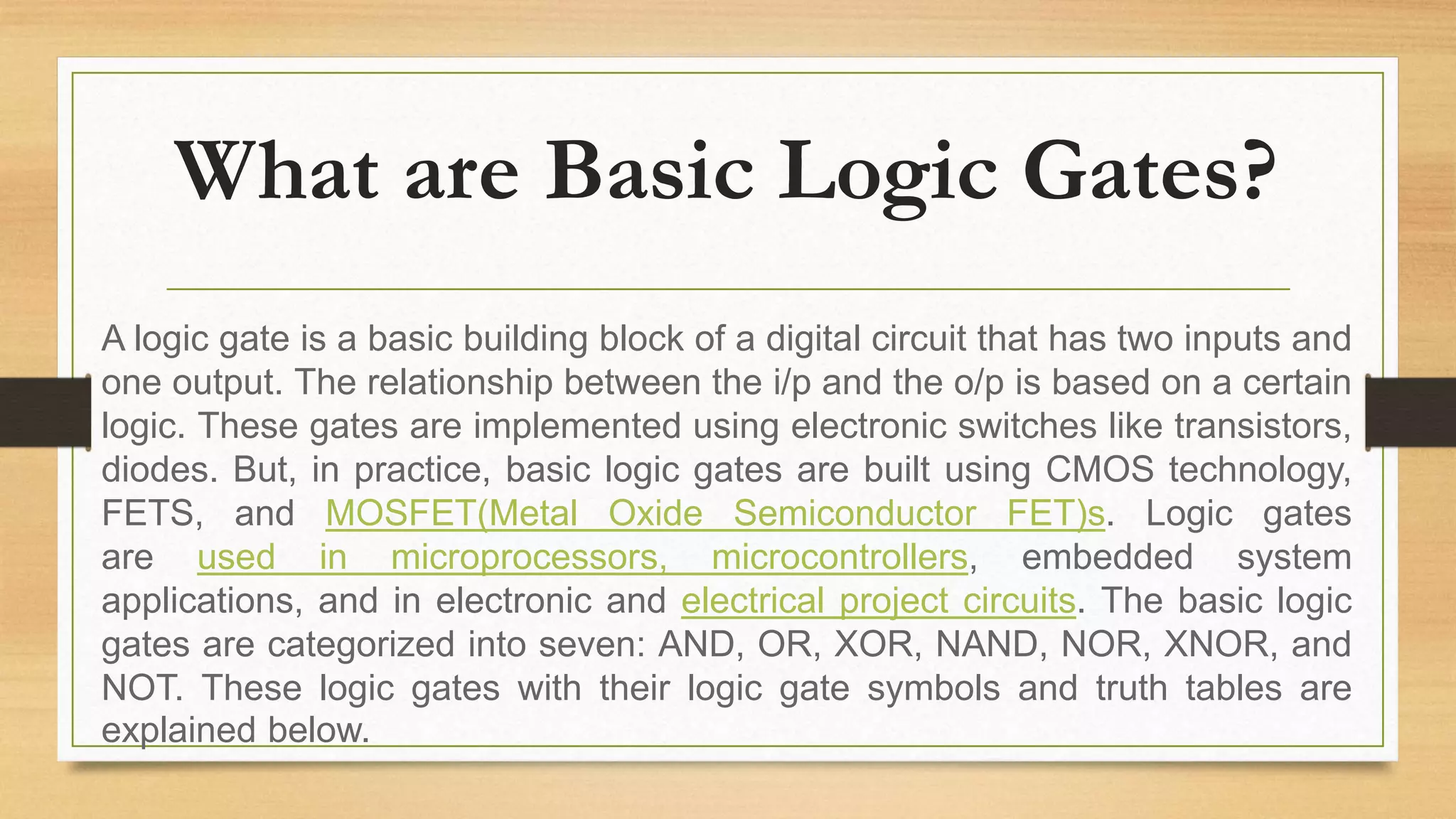 Logic circuits and design PART 3.pptx | Programming Languages | Computing