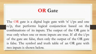Logic circuits and design PART 3.pptx | Programming Languages | Computing