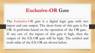 Logic circuits and design PART 3.pptx | Programming Languages | Computing