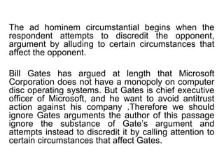 Logic & critical thinking (fallacies unit 3) | PPT