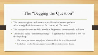 Logic Fallacies and Apologetics | PPTX