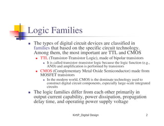 Logic families | PDF