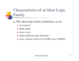 Logic families | PDF
