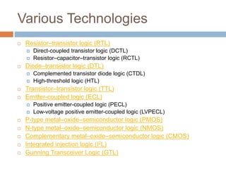 Logic families | PPTX