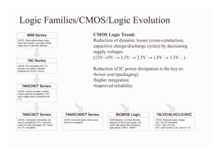Logic families 1 | PDF