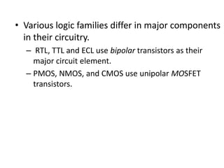 Logic families | PPT