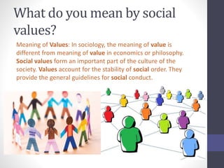 Stereotyping, Taboo, Attitudes & Values | PPTX