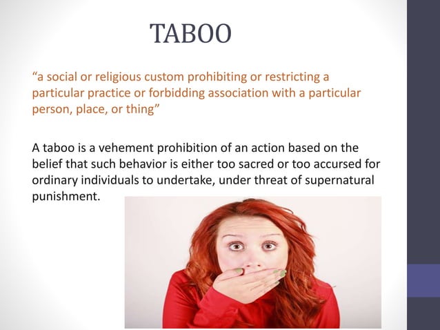 Stereotyping, Taboo, Attitudes & Values | PPTX