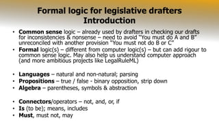 Logic for drafters | PPT