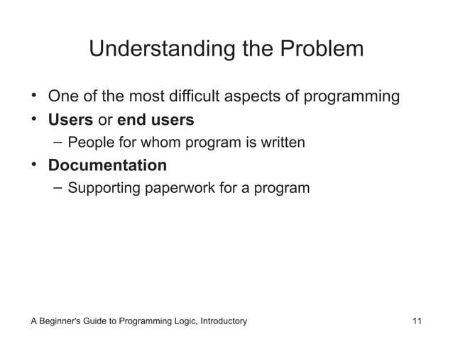 Logic Formulation 1 | PPT | Programming Languages | Computing