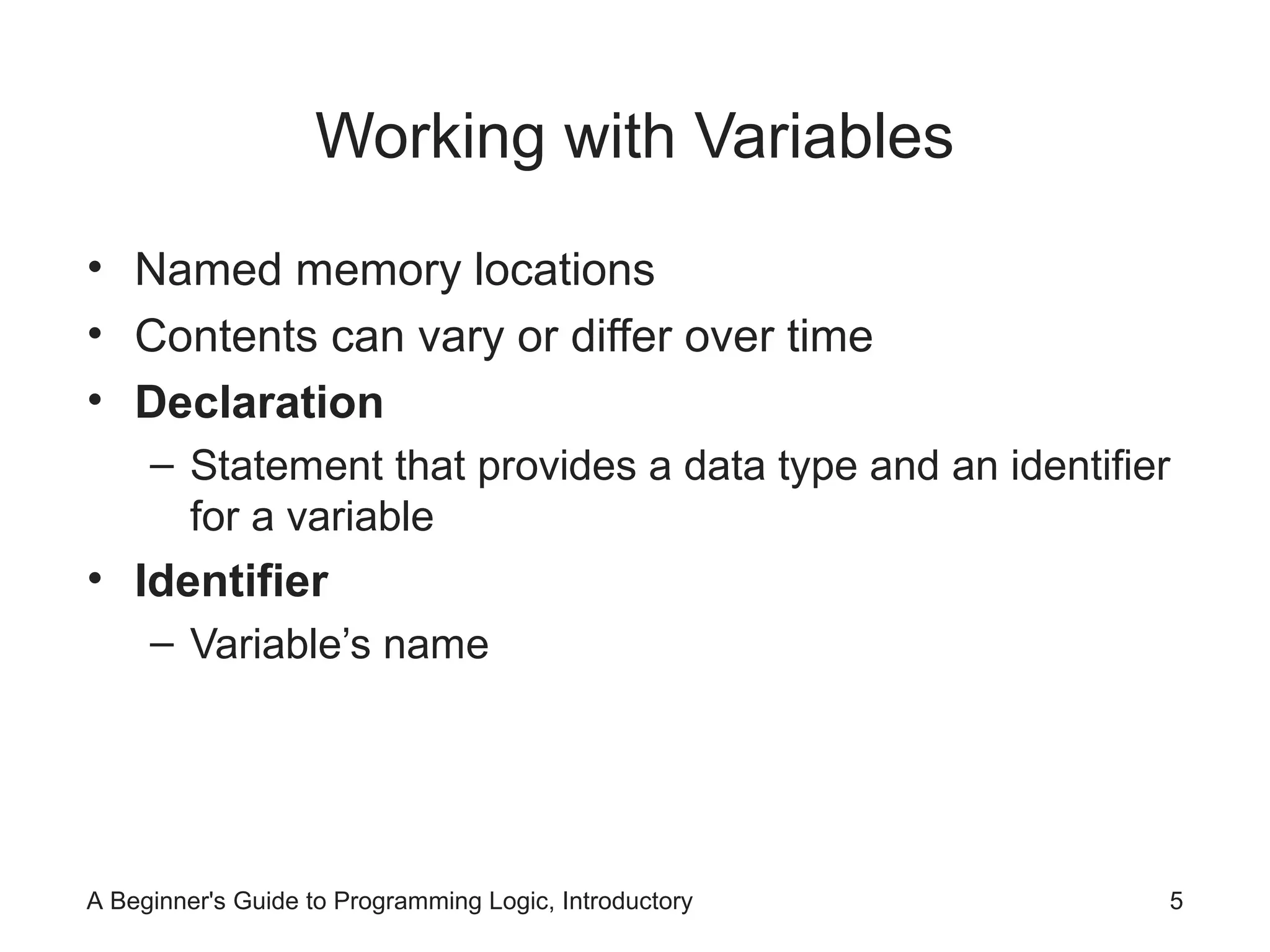 Logic Formulation 2 | PPT
