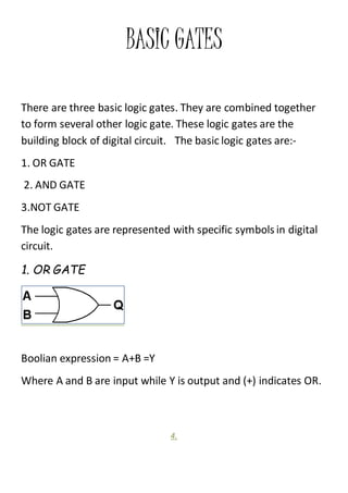 Logic gate class 12 | DOCX