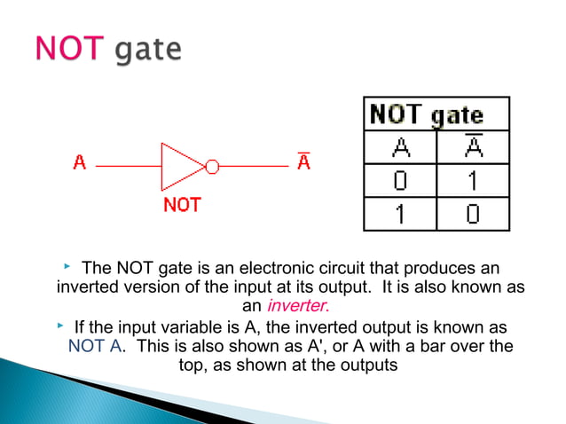 Logic gate | PPT