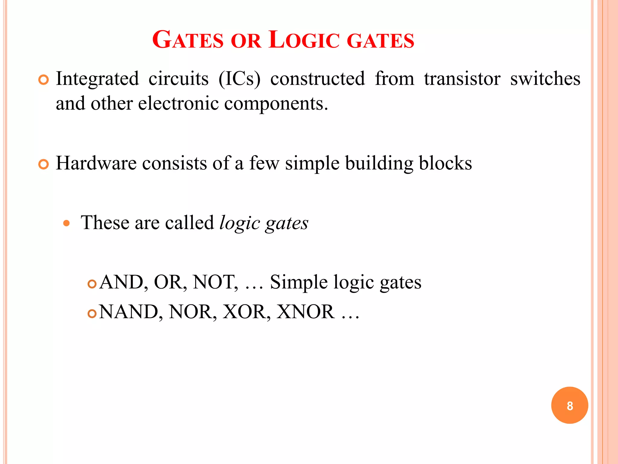 Logic gate implementing without using ICs by Nimay Giri | PPTX