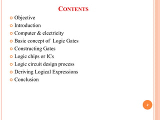 Logic gate implementing without using ICs by Nimay Giri | PPTX