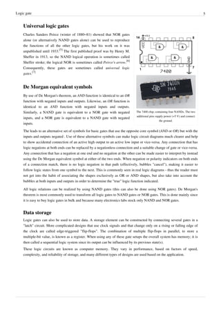 Logic gates | PDF