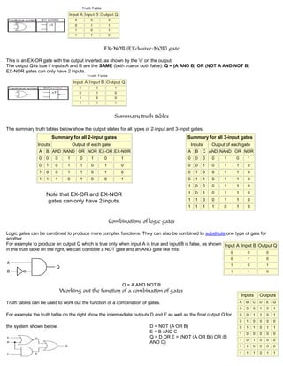 Logic gates | PDF