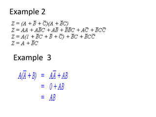 COMPUTER ORGANIZATION - Logic gates, Boolean Algebra, Combinational ...