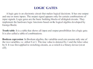 Logic gates | PPT