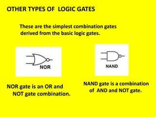 Basic Logic gates | PPTX