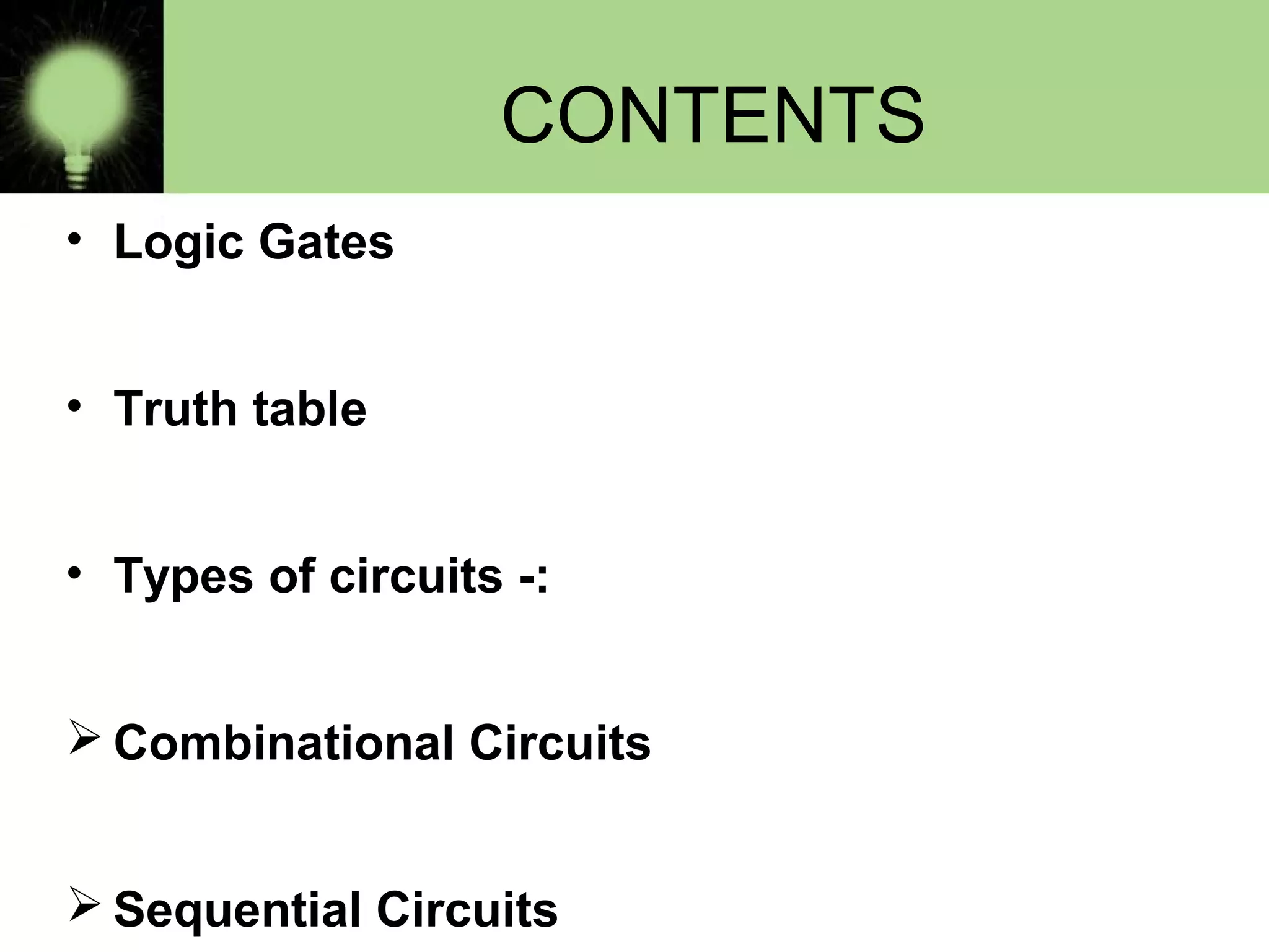 Logic gates | PPT