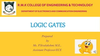Logic gates | PPTX