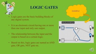 Logic gates | PPTX