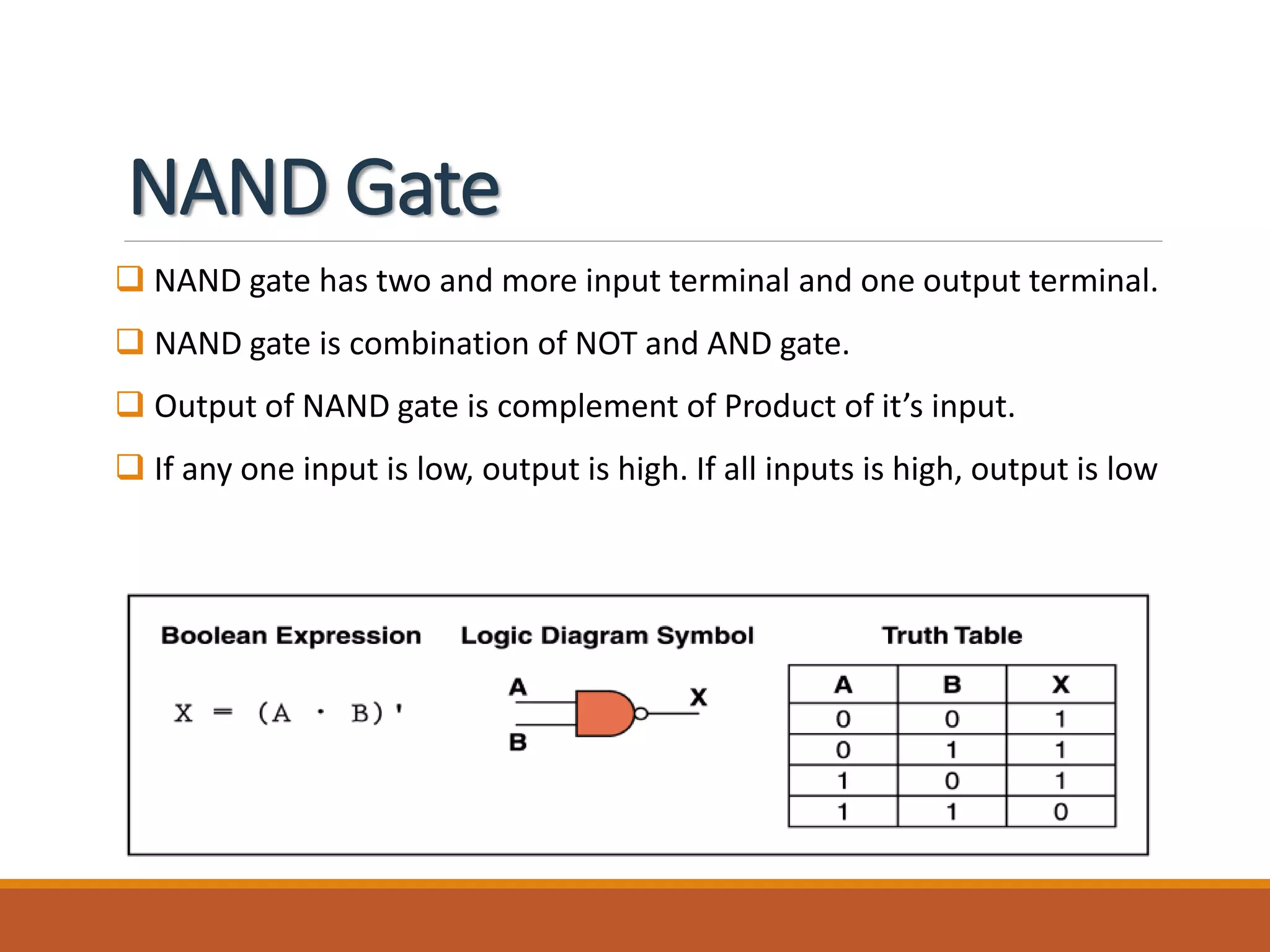 Logic gates digital electronics | PPT