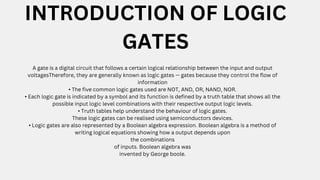 LOGIC GATES.pdfvvvvvvvvvvvvvvvvvvvvvvvvvvvvvvv | PPT