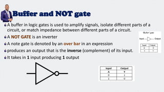 Logic Gates.pdf A short evaluation and description of logic gates | PPT
