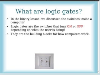 Basic Logic Gates -Digital system Design | PDF