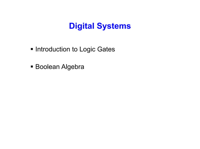Logic gates r007 | PPT | Programming Languages | Computing