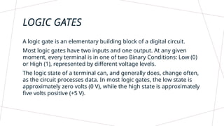 Electronics in Physics Logic Gates and Rectification.pptx
