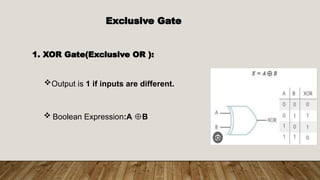Introduction to Basic Digital Logic Gates | PPTX