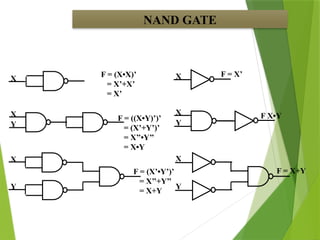 Logic gates problems and examples were solved | PPT