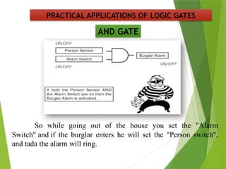 Logic gates problems and examples were solved | PPT