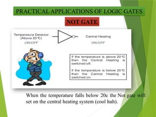 Logic gates problems and examples were solved | PPT
