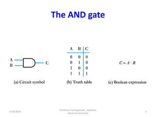 Logic gates ppt | PPTX