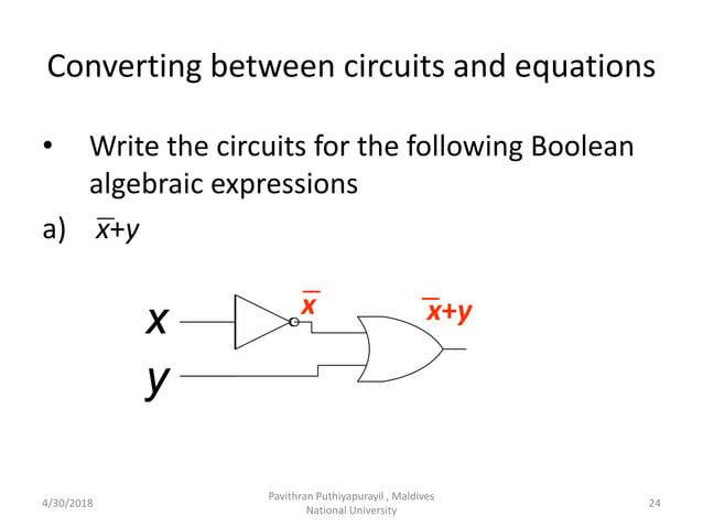 Logic gates ppt