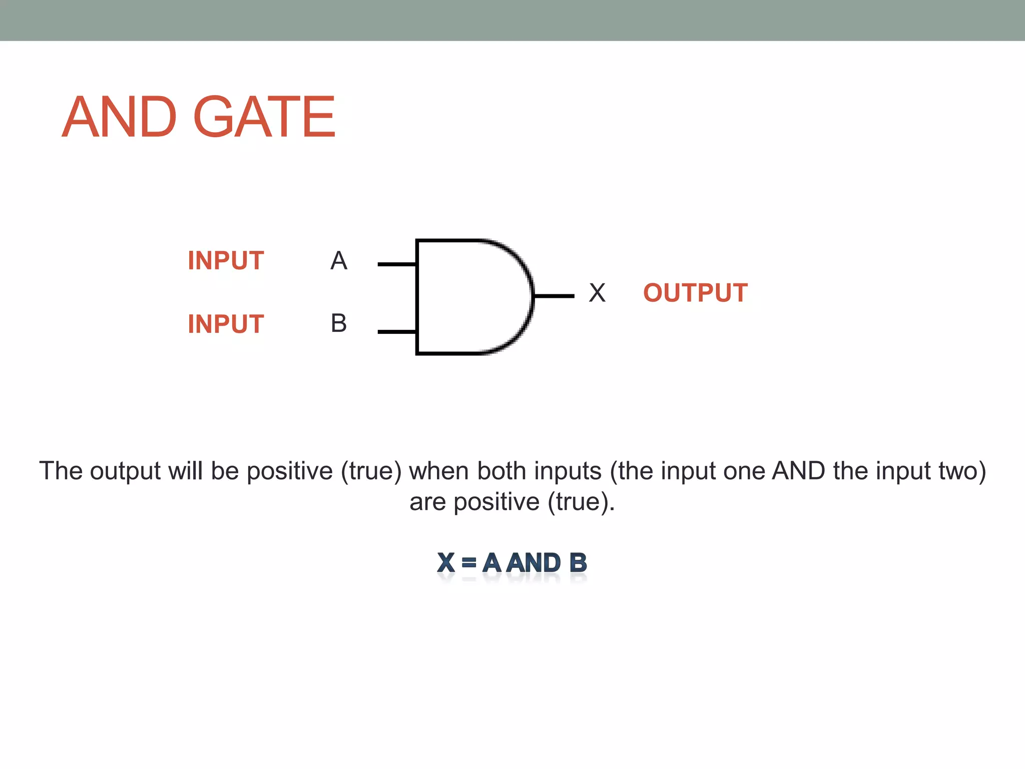 Logic Gates Presentation | PPTX