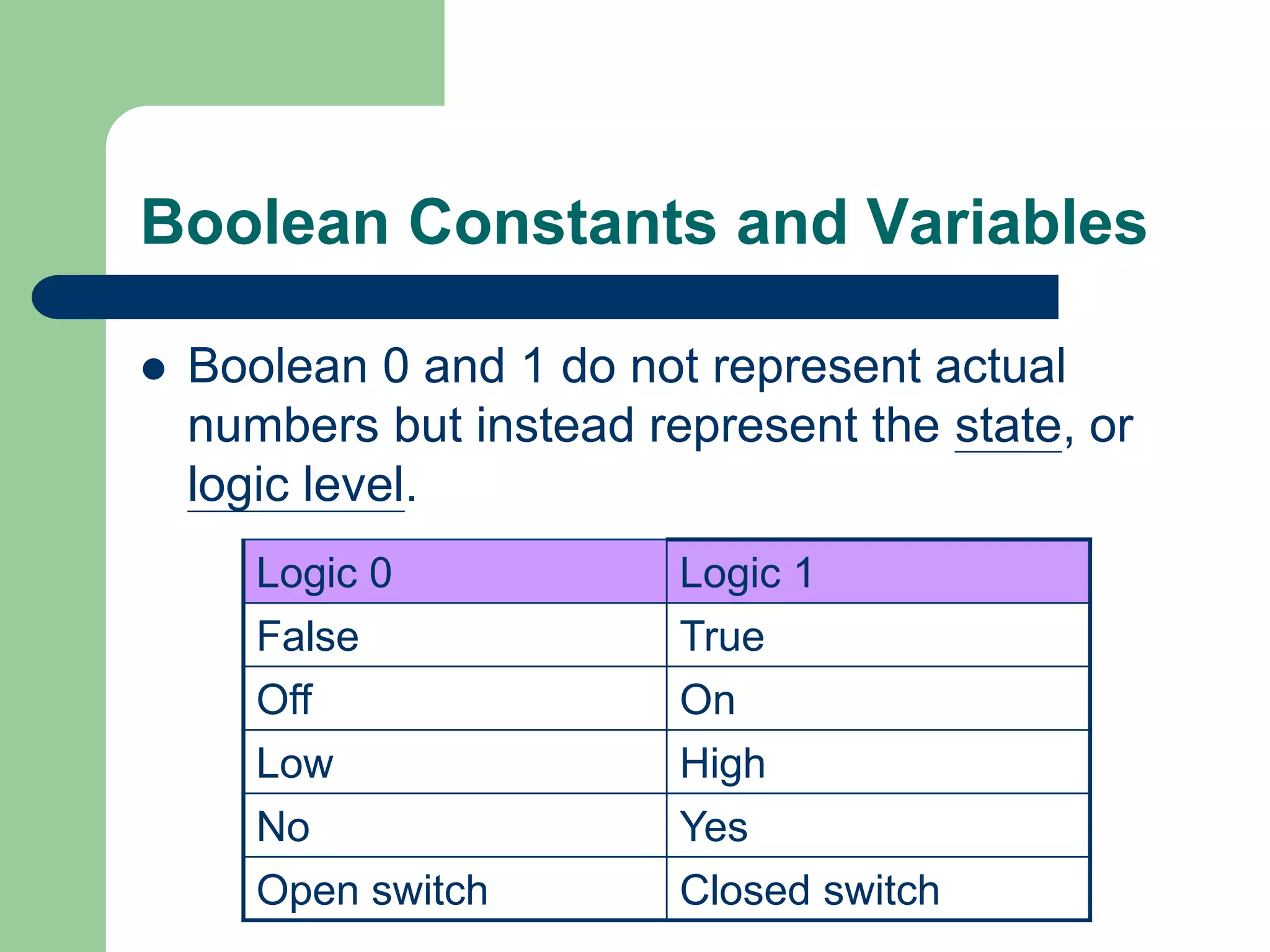 Logic gatesrevised.ppt