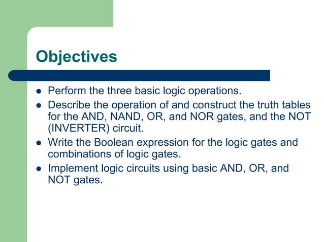 Logic gatesrevised.ppt