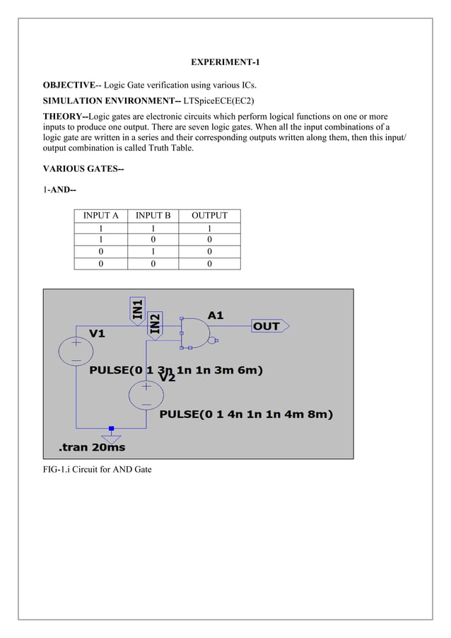 Logic gates verification | PDF