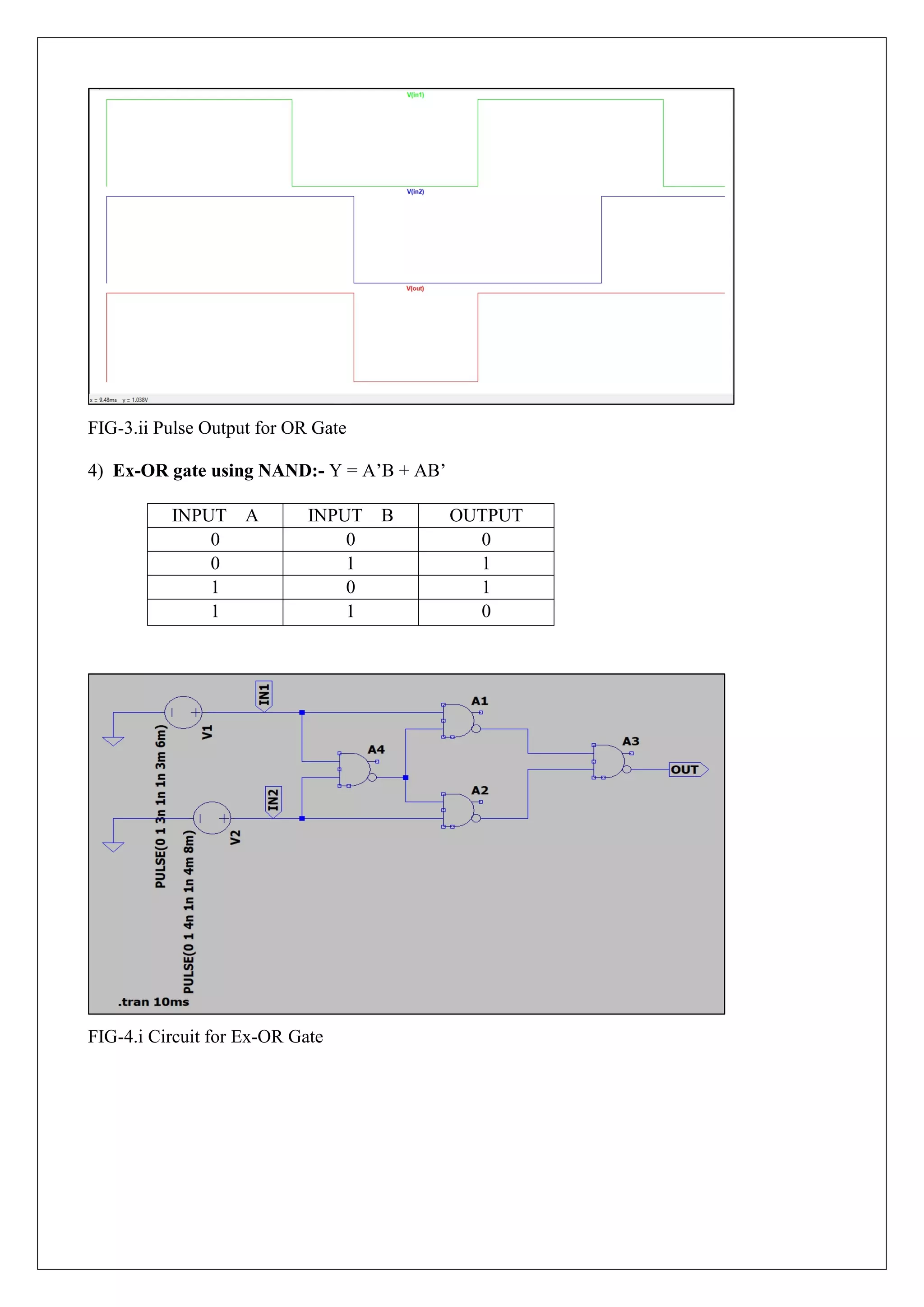 Logic gates verification using universal gates | PDF